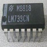 进口带宽运算放大器 LM733CN 直插DIP-14封装 质量保证