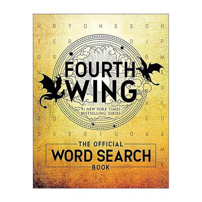 英文原版 Fourth Wing 第四翼 单词搜索游戏 益智活动书 英文版 进口英语原版书籍