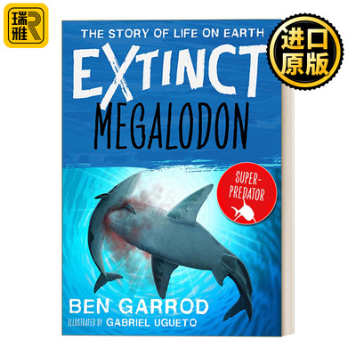 Megalodon 灭绝物种 地球上生命的故事系列 巨齿鲨