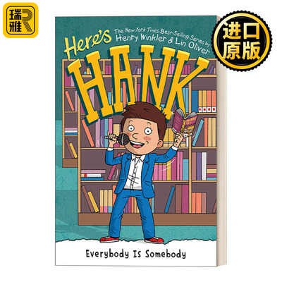 Everybody Is Somebody (Here's Hank 12) 这是汉克系列12 6-8岁儿童成长主题章节桥梁故事书 阅读障碍 Scott Garrett
