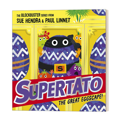 英文原版 Supertato: The Great Eggscap Sue Hendra & Paul Linnet
