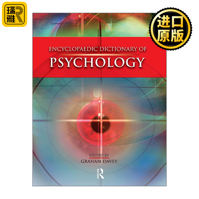 英文原版 Encyclopaedic Dictionary of Psychology 心理学百科全书 英文版 进口英语原版书籍
