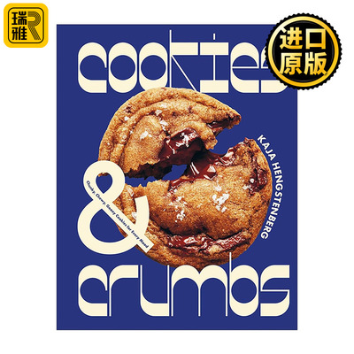 英文原版 Cookies and Crumbs 曲奇与碎屑 厚实 耐嚼 软糯的百变曲奇 精装 英文版 进口英语原版书籍