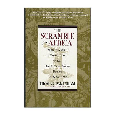 英文原版 The Scramble for Africa 争夺非洲 1876年至1912年白人对黑暗大陆的征服 英文版 进口英语原版书籍