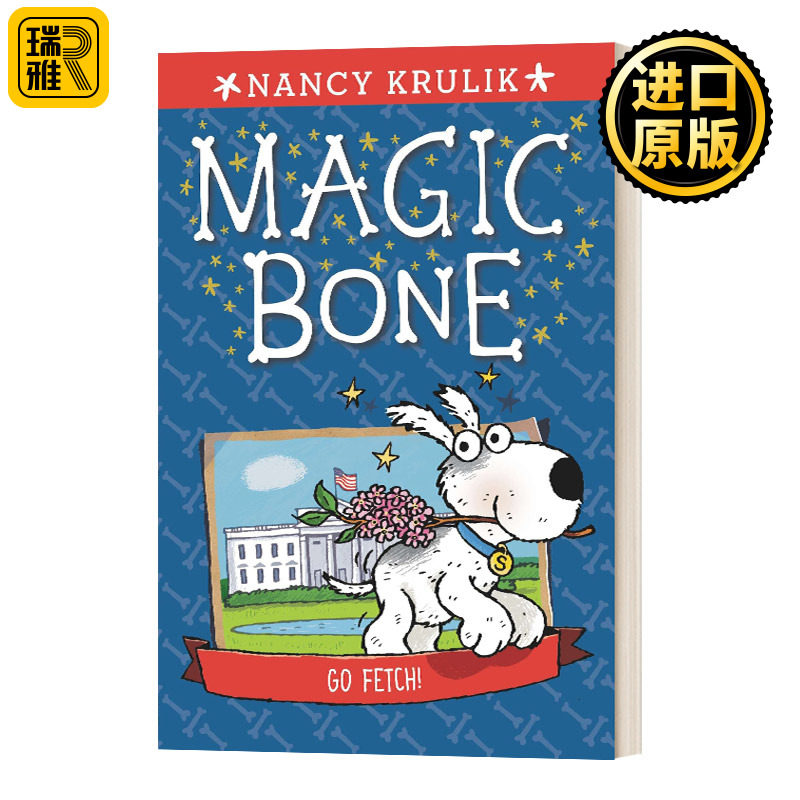神奇的骨头5英文原版 Go Fetch!#5 Magic Bone英文版 Nancy Krulik儿童章节小说书进口英语原版书籍_虎窝淘