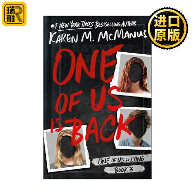 One Of Us Is Back (Exp) 谁在说谎3 One Of Us Is Lying作者Karen M. McManus 英文原版