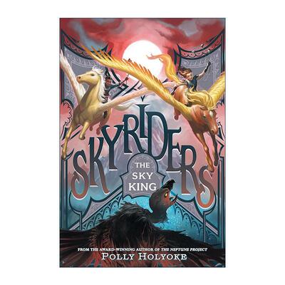 英文原版 Skyriders 2 The Sky King 天空骑士系列2 天空之王 儿童奇幻冒险小说 Polly Holyoke 英文版 进口英语原版书籍
