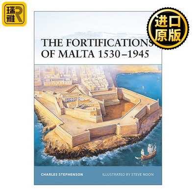 英文原版 The Fortifications of Malta 1530–1945 马耳他的防御要塞 世界防御要塞系列 英文版 进口英语原版书籍