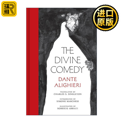 英文原版 The Divine Comedy 但丁神曲 三卷合一 地狱 炼狱 天堂 插图精装收藏版 普林斯顿大学出版社 英文版 进口英语原版书籍