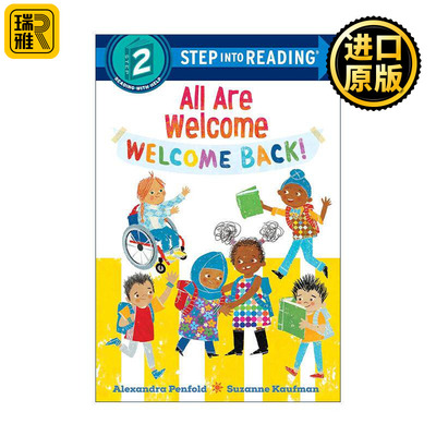 英文原版 Step into Reading 2 Welcome Back All Are Welcome 欢迎回来 兰登经典分级读物 英文版 进口英语原版书籍