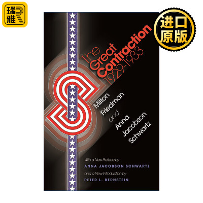 英文原版书 The Great Contraction, 1929-1933 经济萧条 1929-1933年 美国货币史 新版 Milton Friedman