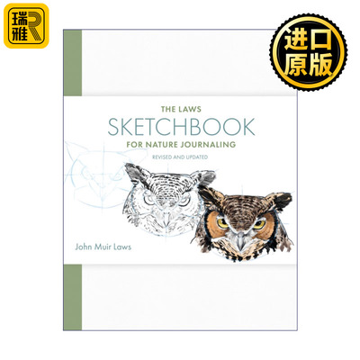 The Laws Sketchbook for Nature Journaling 英文原版