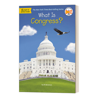 什么是国会 英文原版 What Is Congress (What Was 儿童科普文学 中小学生读物 What Was/Is 英语书籍WhoWas/WhatWas/WhereIs系列