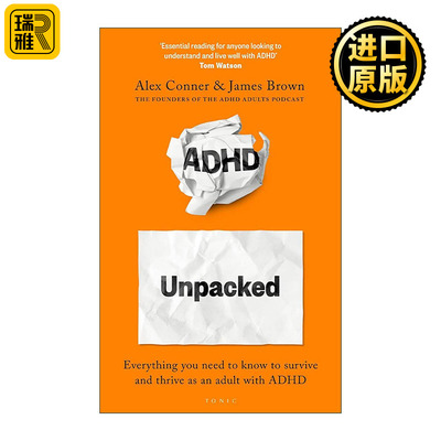英文原版 ADHD Unpacked ADHD全解析 成年患者生存与发展指南 英文版 进口英语原版书籍