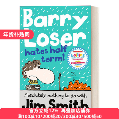 Barry Loser Hates Half Term 倒霉蛋巴里讨厌半场 倒霉蛋巴里幽默漫画小说