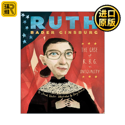 英文原版 Ruth Bader Ginsburg The Case of R.B.G. Vs.Inequality 露丝·巴德·金斯伯格 犹太女性法官传记 进口英语原版书籍