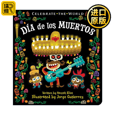 英文原版 Día de los Muertos 世界节日之亡灵节 纸板书 英文版 进口英语原版书籍