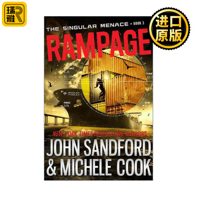 英文原版 Rampage The Singular Menace 03 奇异威胁系列3 狂暴 动作冒险小说 普利策奖得主John Sandford英文版 进口英语原版书籍