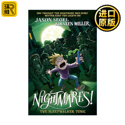 英文原版 Nightmares The Sleepwalker Tonic 噩梦大作战2 梦游药水 儿童奇幻冒险小说 英文版 进口英语原版书籍