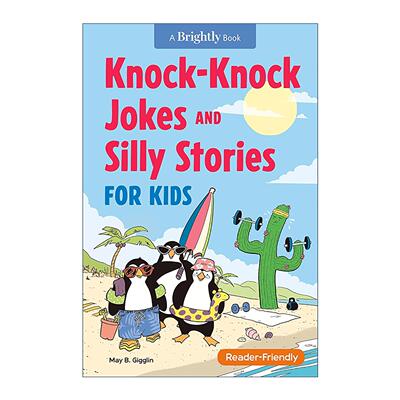 英文原版 Knock-Knock Jokes & Silly Stories for Kids 儿童爆笑笑话与愚蠢故事集 插图益智活动书 亲子互动 进口英语原版书籍