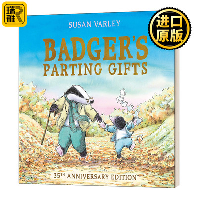 英文原版 Badger's Parting Gifts 獾的礼物 儿童少儿亲子绘本 英文版 Susan Varley 进口英语原版书籍