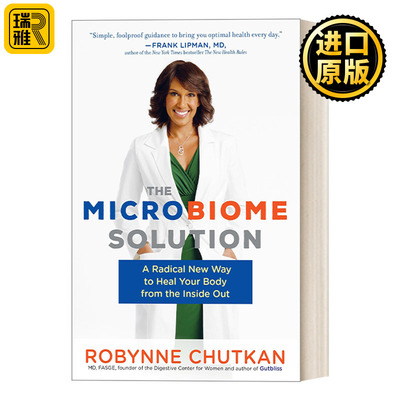The Microbiome Solution 微生物疗法：由内而外治愈身体的新型彻底疗法 女性健康 美国畅销书 Robynne Chutkan