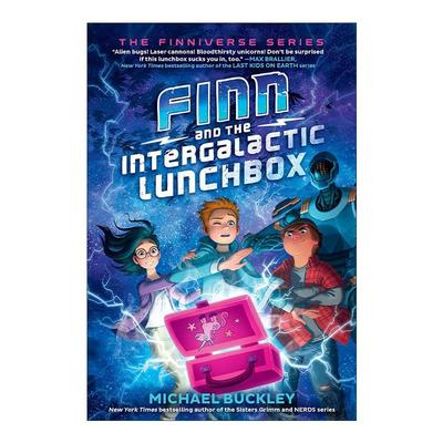 英文原版 Finn and the Intergalactic Lunchbox The Finniverse 01 芬恩与星际午餐盒 芬恩宇宙系列1 儿童科幻小说 格林姐妹系列