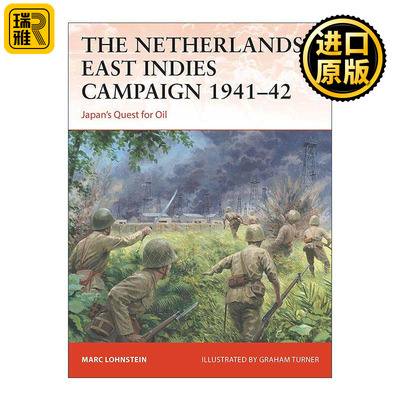 英文原版 The Netherlands East Indies Campaign 1941–42 荷兰东印度群岛战役 战争历史系列 英文版 进口英语原版书籍