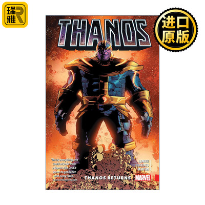 正版 Thanos Vol. 1: Thanos Returns 英文原版 进口英语书籍