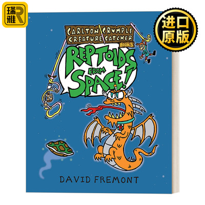 Carlton Crumple Creature Catcher Reptoids from Space儿童漫画
