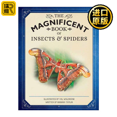 英文原版 The Magnificent Book of Insects and Spiders 昆虫和蜘蛛 科普大全 精装全彩插图
