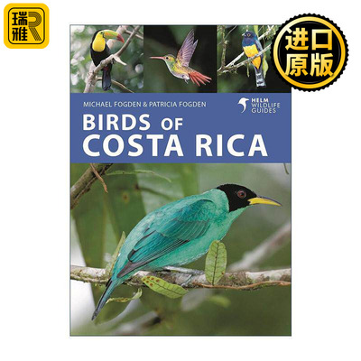 英文原版 Birds of Costa Rica 哥斯达黎加鸟类图鉴 英文版 进口英语原版书籍