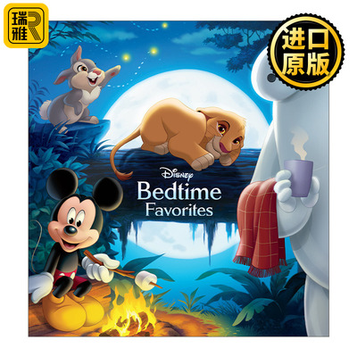 Bedtime Favorites-3rd Edition (Storybook Collection) 18个经典迪士尼故事 精装合辑 250张插图 睡前故事 儿童启蒙绘本故事书