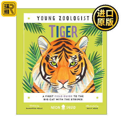 英文原版 Young Zoologist Tiger 小动物学家 老虎 儿童科普百科绘本精装 英文版 进口英语原版书籍
