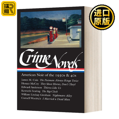 精装 Crime Novels American Noir of the s and s 英文原版书籍文集书籍