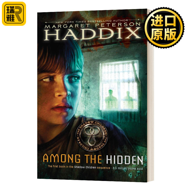 在藏匿者中英文原版 Among the Hidden英文版 Margaret Peterson Haddix进口英语原版书籍_虎窝淘