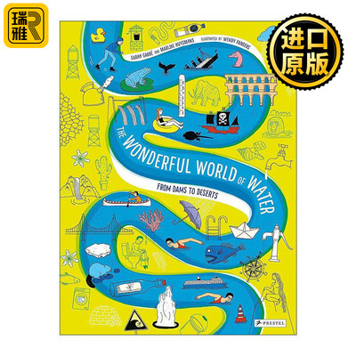英文原版 The Wonderful World of Water From Dams to Deserts 奇妙水世界 从水坝到沙漠 儿童自然科学科普百科读物精装 英文版