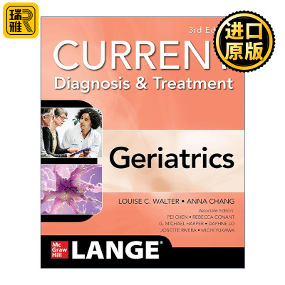 英文原版 Current Diagnosis and Treatment Geriatrics 现代老年病学诊断和治疗 第3版 英文版 进口英语原版书籍