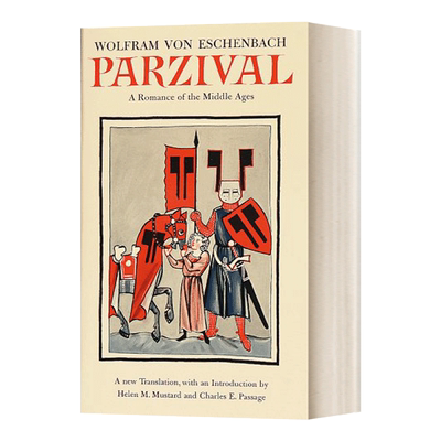 Parzival 帕西法尔 史诗 取材德国圣杯传奇 英文原版