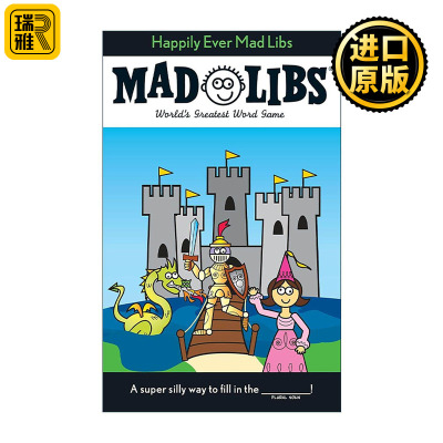 英文原版 Happily Ever Mad Libs 永远快乐 疯狂填词游戏 英文版 进口英语原版书籍
