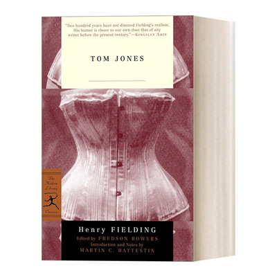 英文原版 Tom Jones (Modern Library Classics) 弃儿汤姆·琼斯的历史 Henry Fielding亨利·菲尔丁 兰登书屋现代图书馆经典系列
