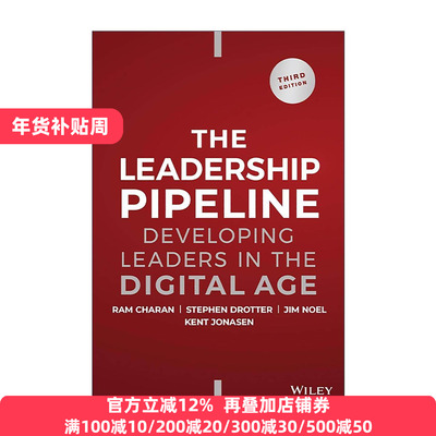 英文原版 The Leadership Pipeline 领导梯队 全面打造领导力驱动型公司 精装 第3版 英文版 进口英语原版书籍