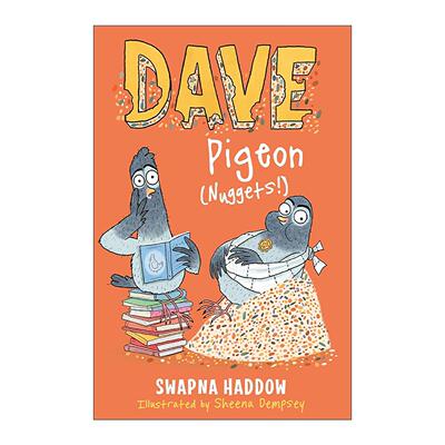 英文原版 Dave Pigeon Nuggets 鸽子戴夫2 Swapna Haddow儿童幽默插画故事书 英文版 进口英语原版书籍
