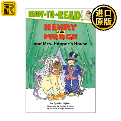 英文原版 Henry and Mudge and Mrs Hopper's House 亨利和玛吉 准备读分级读物 Ready to Read Level 2 英文版 进口英语原版书籍