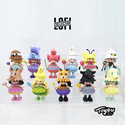 正版凯尔特狼妹十二生肖系列盲盒