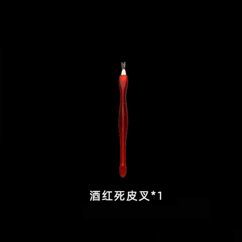 美甲工具死皮铲挫条美甲配件小桔木小锉条酒精棉片果冻胶全套材料