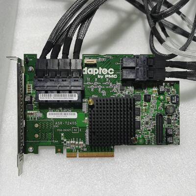 可维修实图拍摄，九五新Adaptec ASR-72405 24-P议价