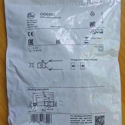 议价未封易福门光电传感器 OGS500可维修
