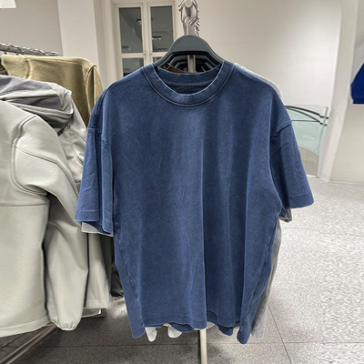 za obasov男装2026夏装潮新款休闲宽松水洗短袖t恤上衣0526408485