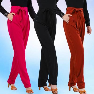 时尚高腰拉丁舞裤女新款吉特巴